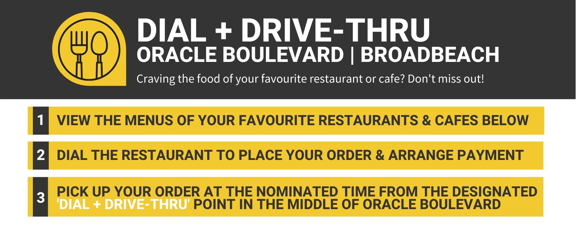 ORACLE BOULEVARD DIAL + DRIVE-THRU